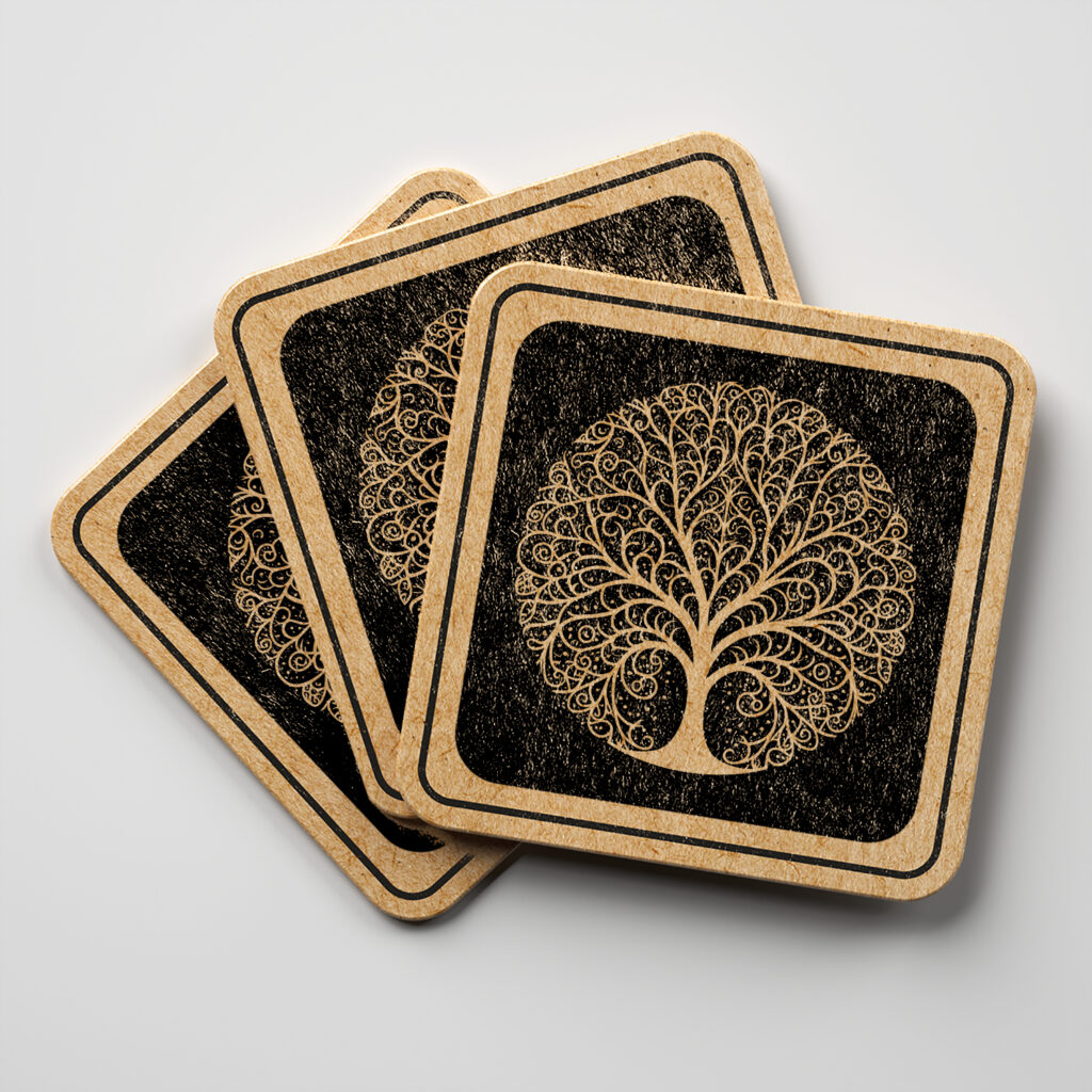 Download Mystical Circle Tree Design for Cricut and Laser Machines