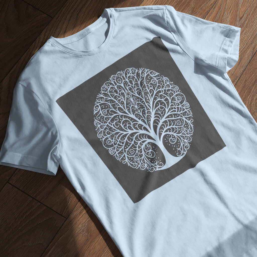 Download Mystical Circle Tree Design for Cricut and Laser Machines
