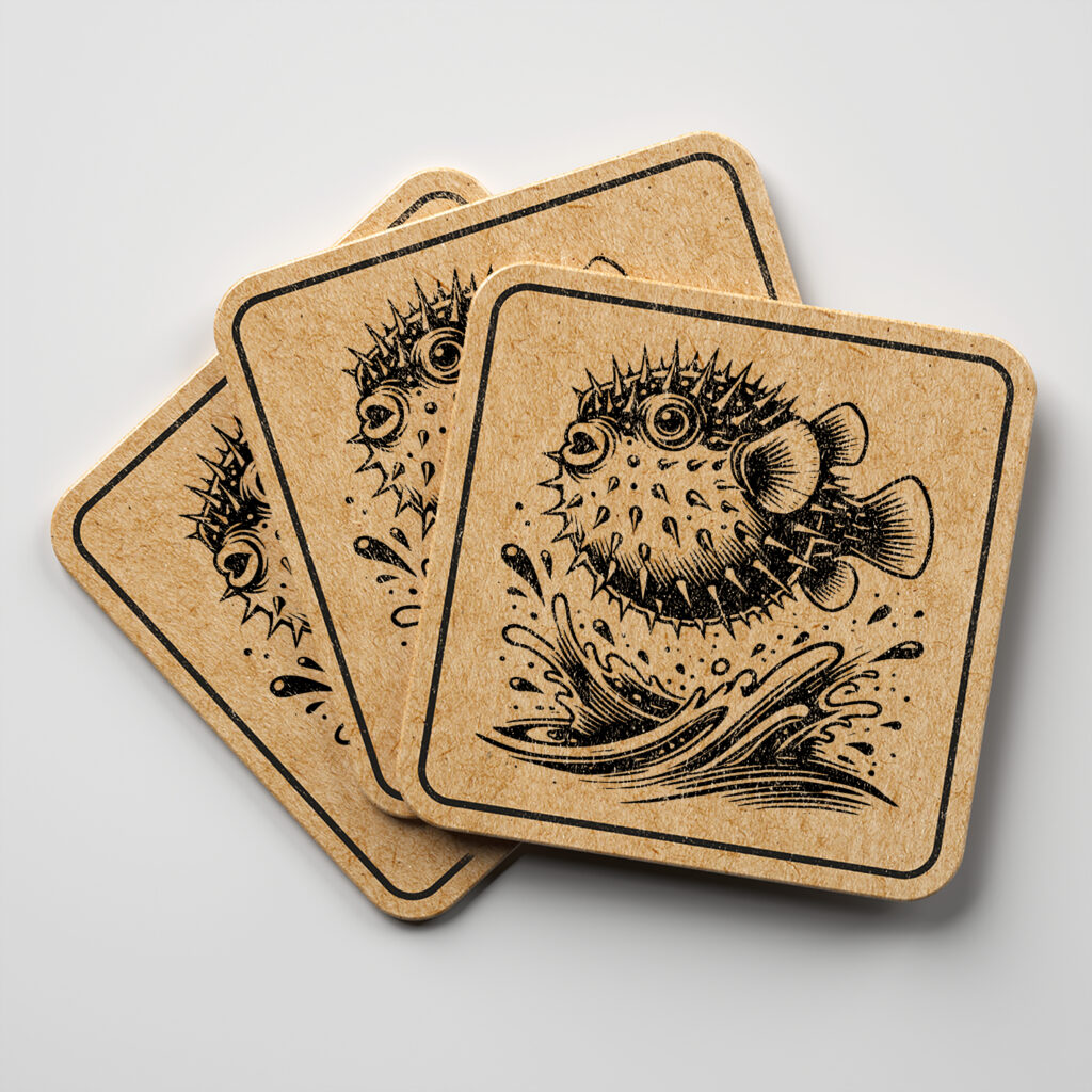 Spiky Pufferfish Splash – Creative Meadow