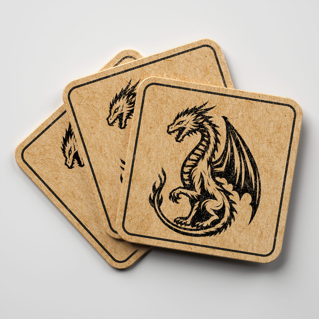 Fiery Tail Dragon – Creative Meadow