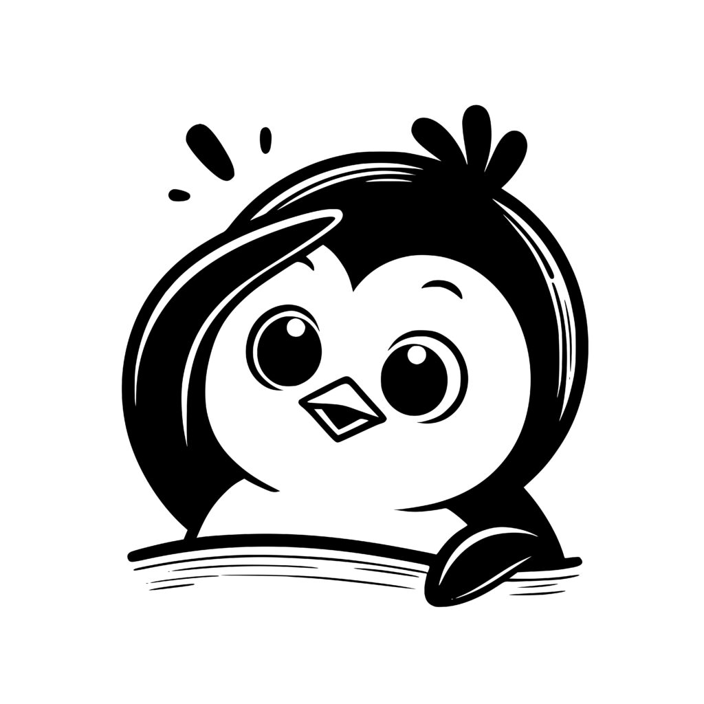 Surprised Peekaboo Penguin – Creative Meadow