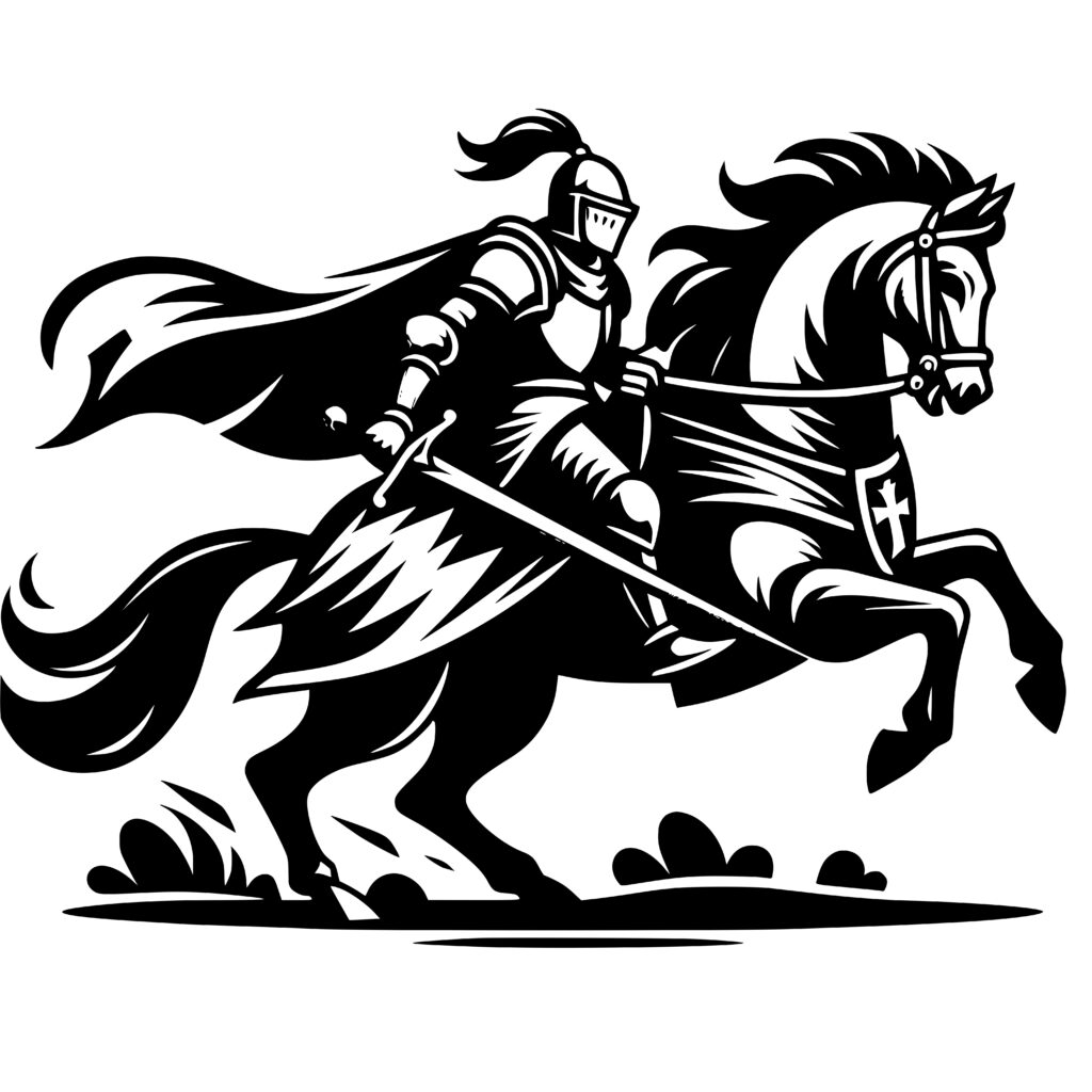 Charging Lance Knight – Creative Meadow