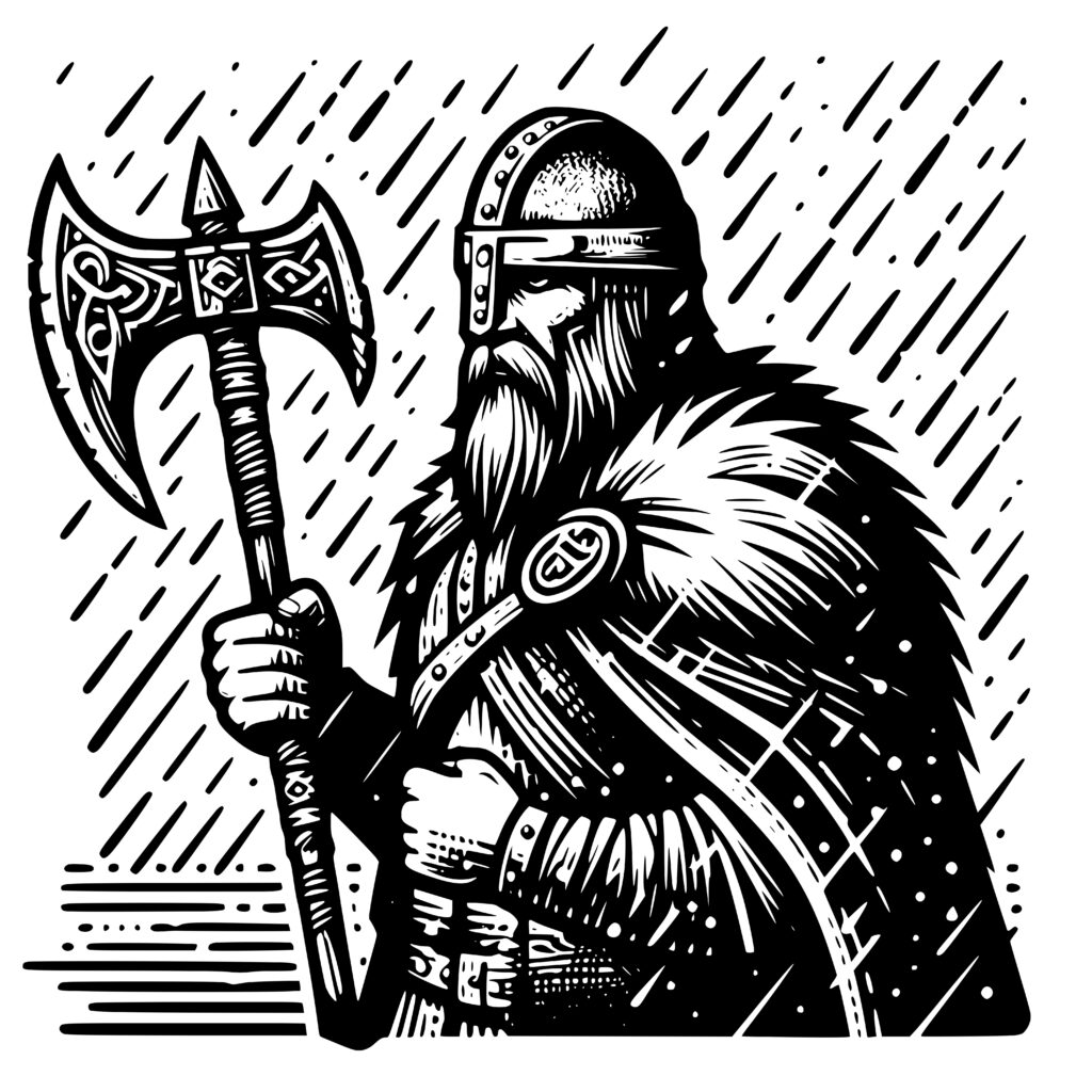 Axe-wielding Viking – Creative Meadow