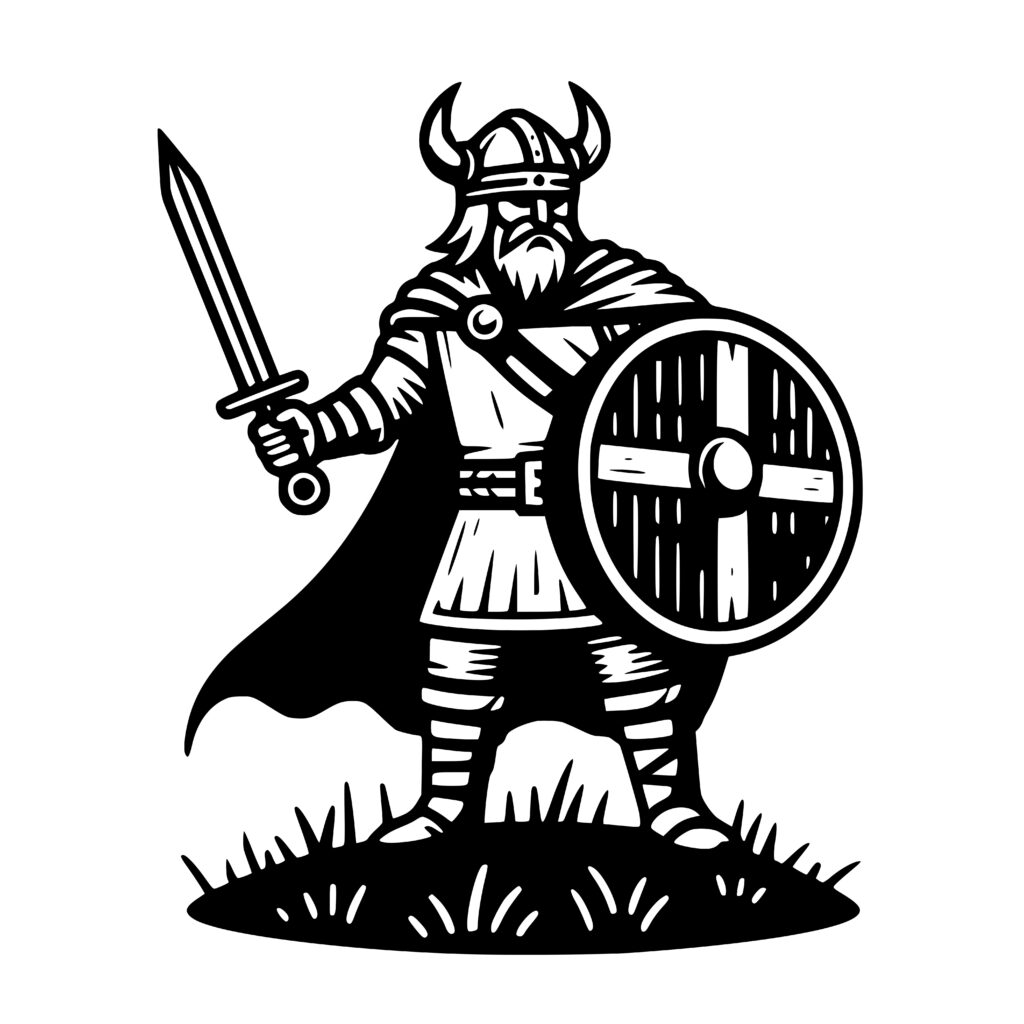 Viking Shield Warrior – Creative Meadow