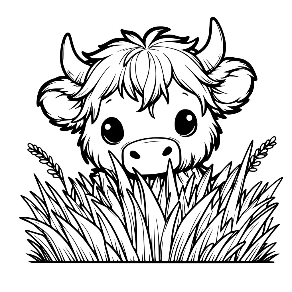 Hide-and-seek Haystack Cow SVG for Cricut, Silhouette & Glowforge