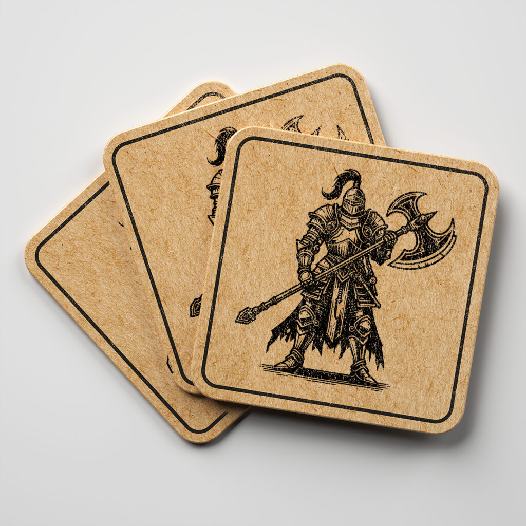 Axe-wielding Knight – Creative Meadow