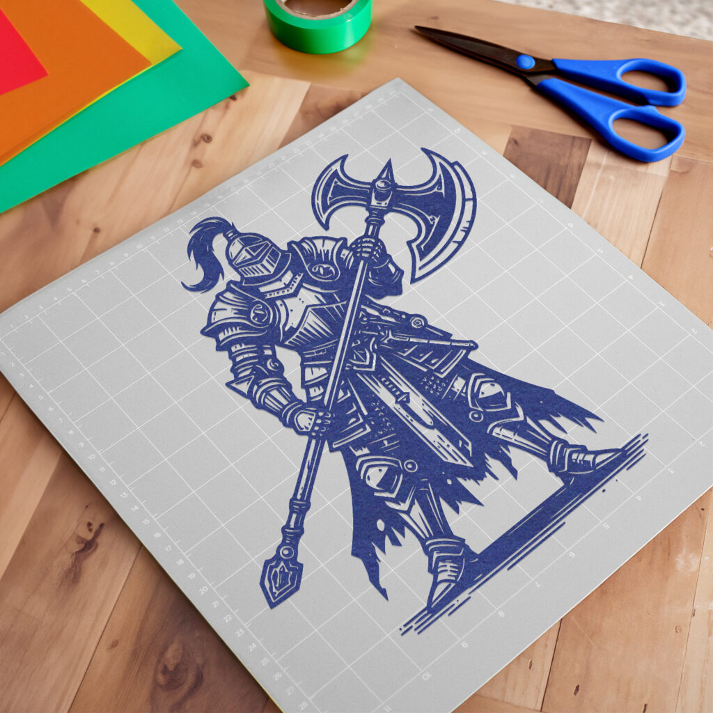Axe-wielding Knight – Creative Meadow