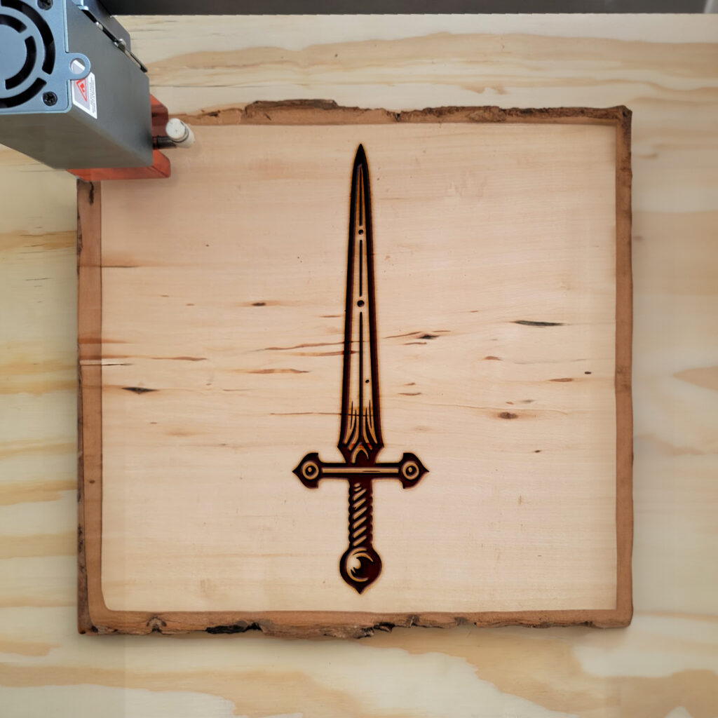 Fancy Knight Sword – Creative Meadow