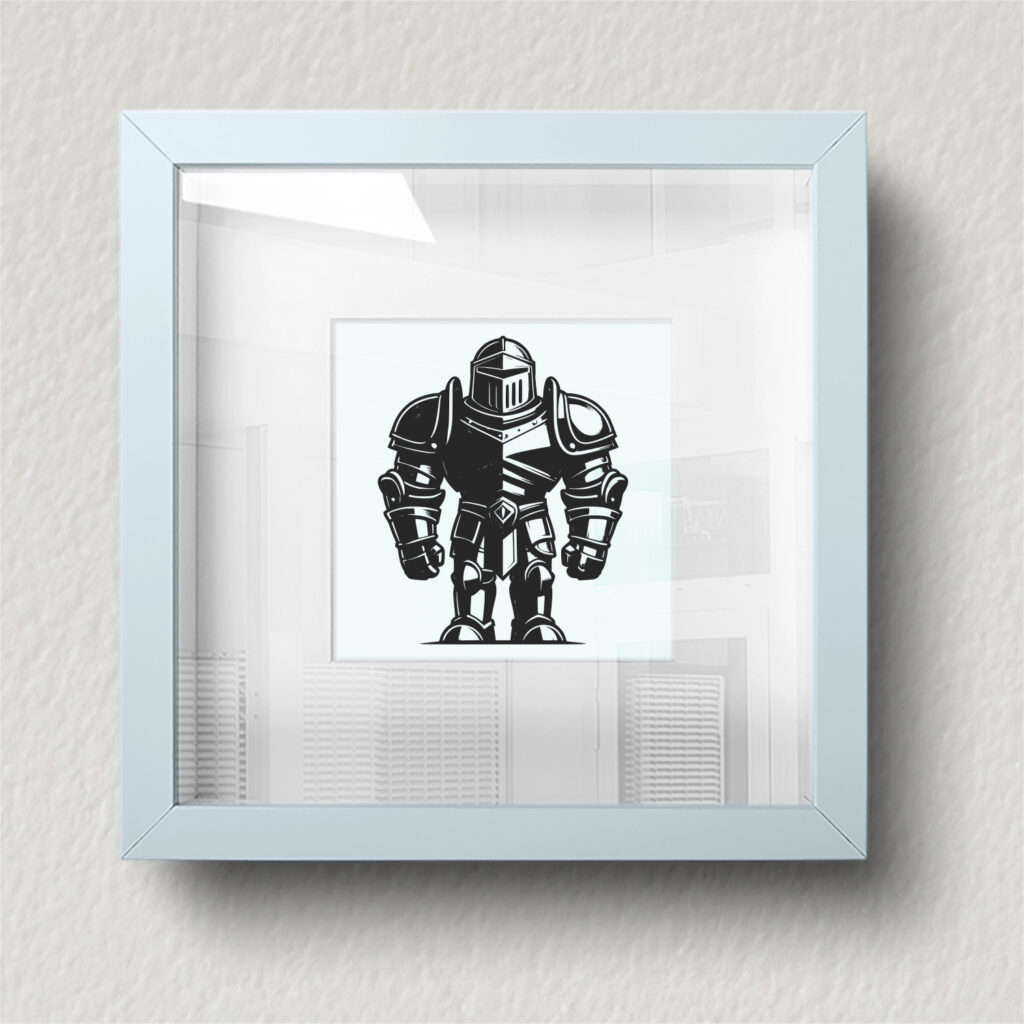 Knight’s Sturdy Armor Design - SVG, PNG, DXF for Cricut & More