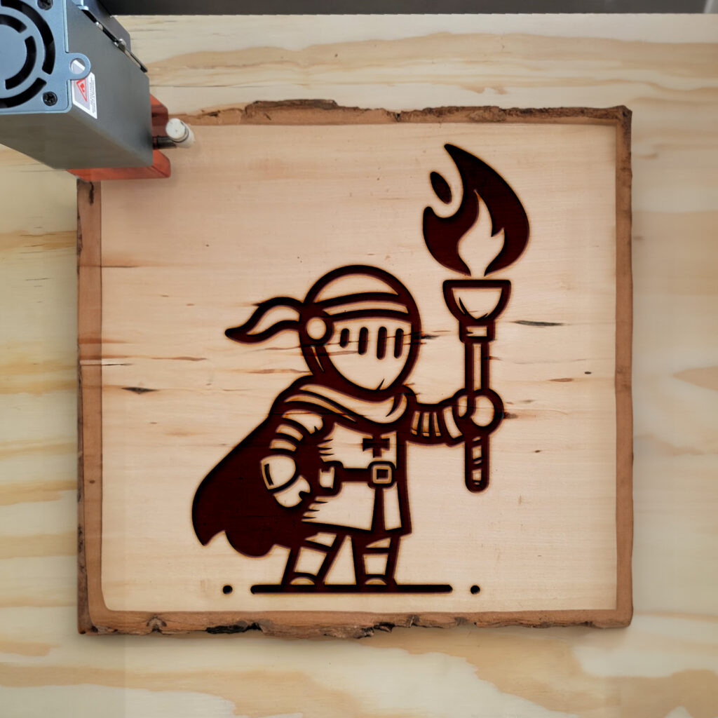 Knight’s Blazing Torch – Creative Meadow