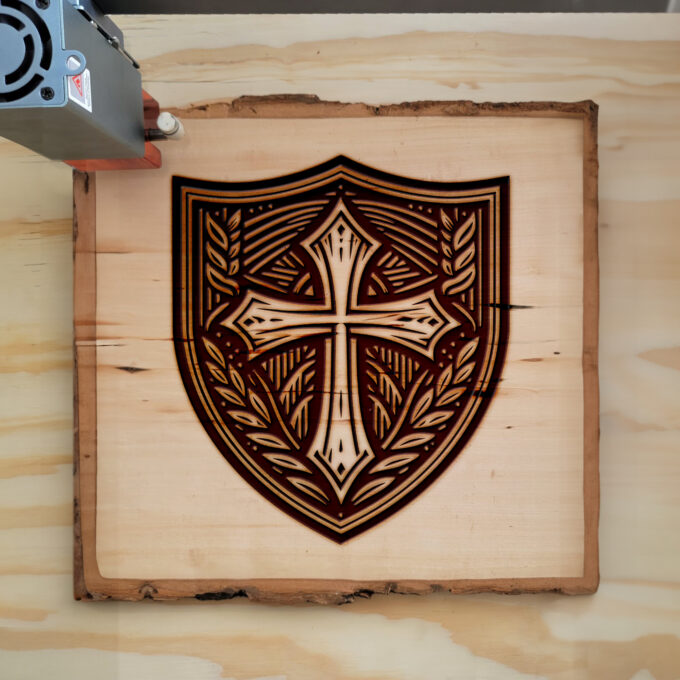 Guardian Cross Shield – Creative Meadow