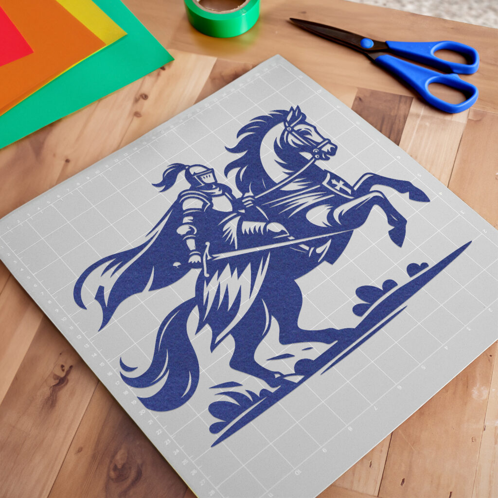 Charging Lance Knight – Creative Meadow