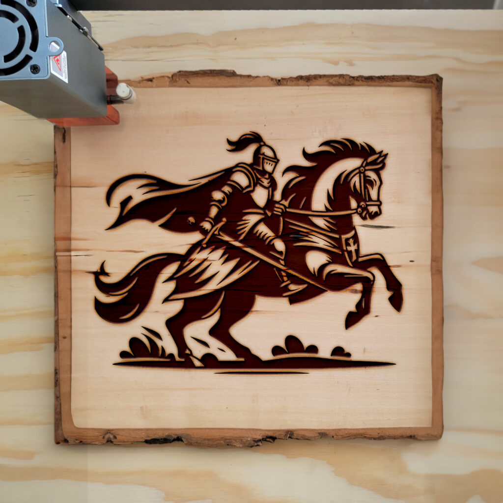 Charging Lance Knight – Creative Meadow