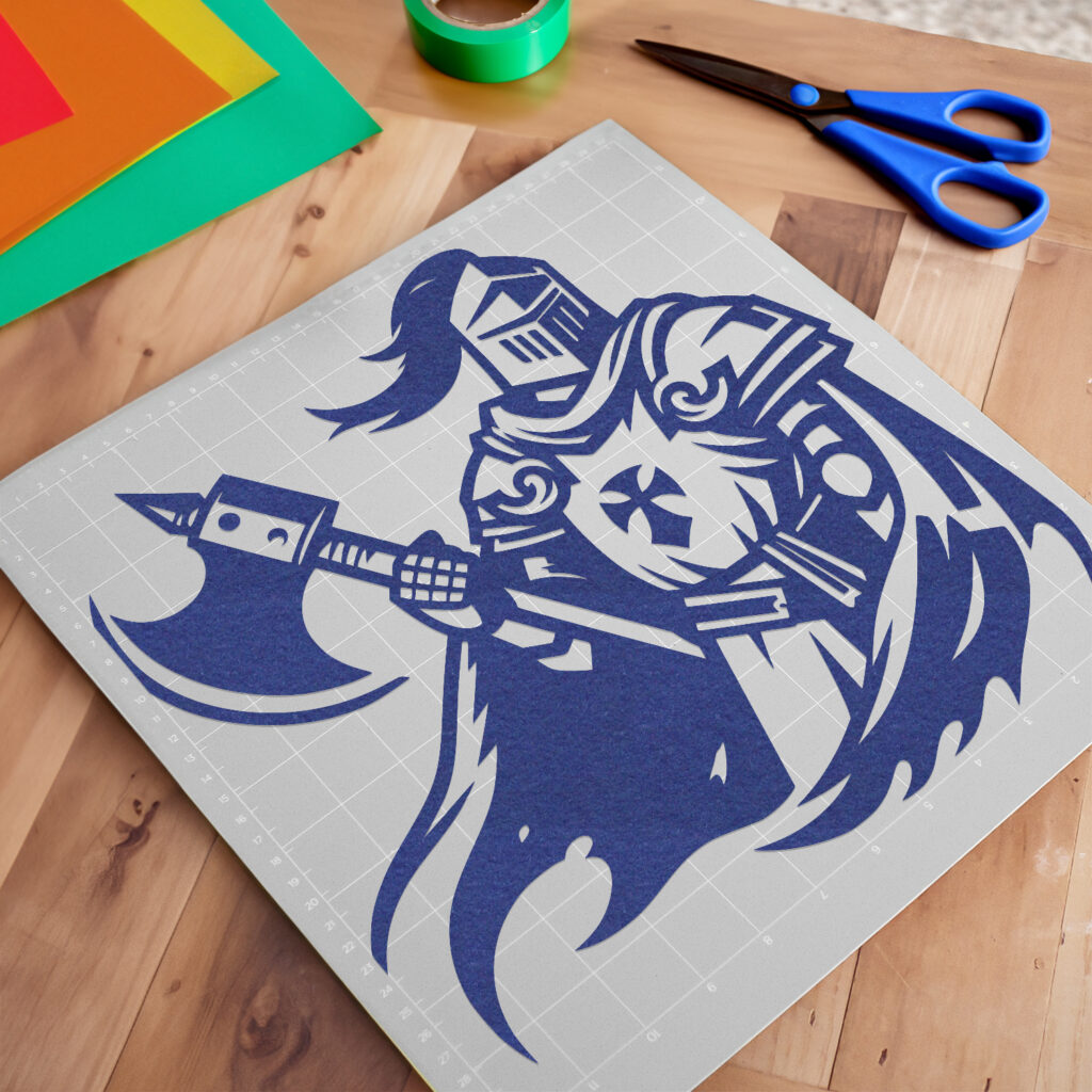 Axe Wielding Knight – Creative Meadow