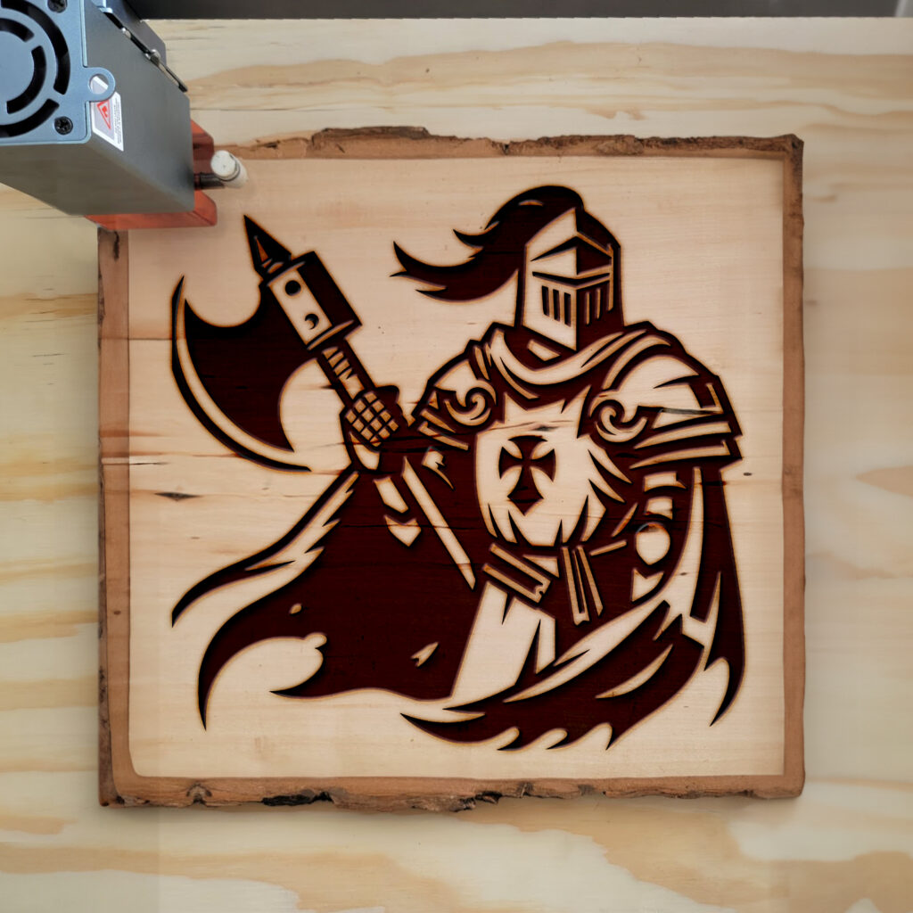 Axe Wielding Knight – Creative Meadow