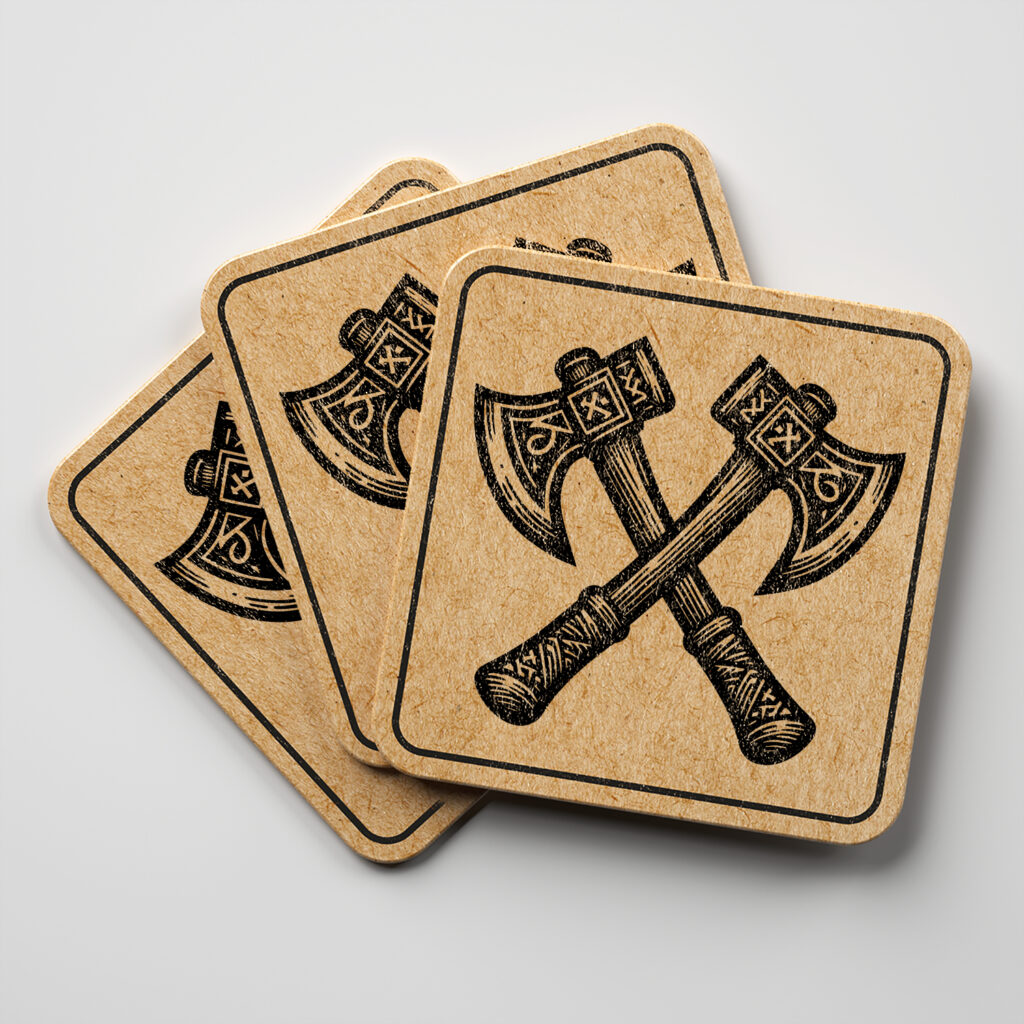 Crossed Battle Axes – Creative Meadow