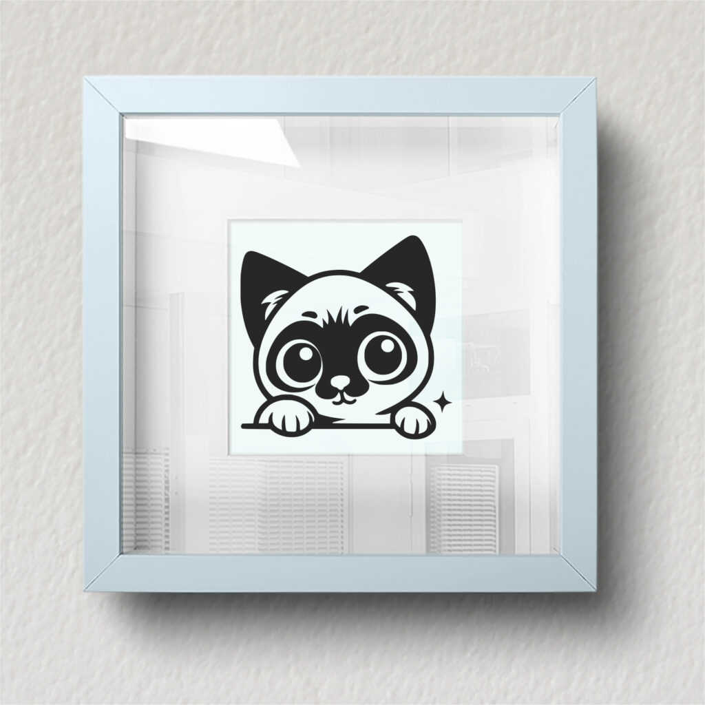 Peekaboo Purring Pal SVG PNG DXF for Cricut Machines