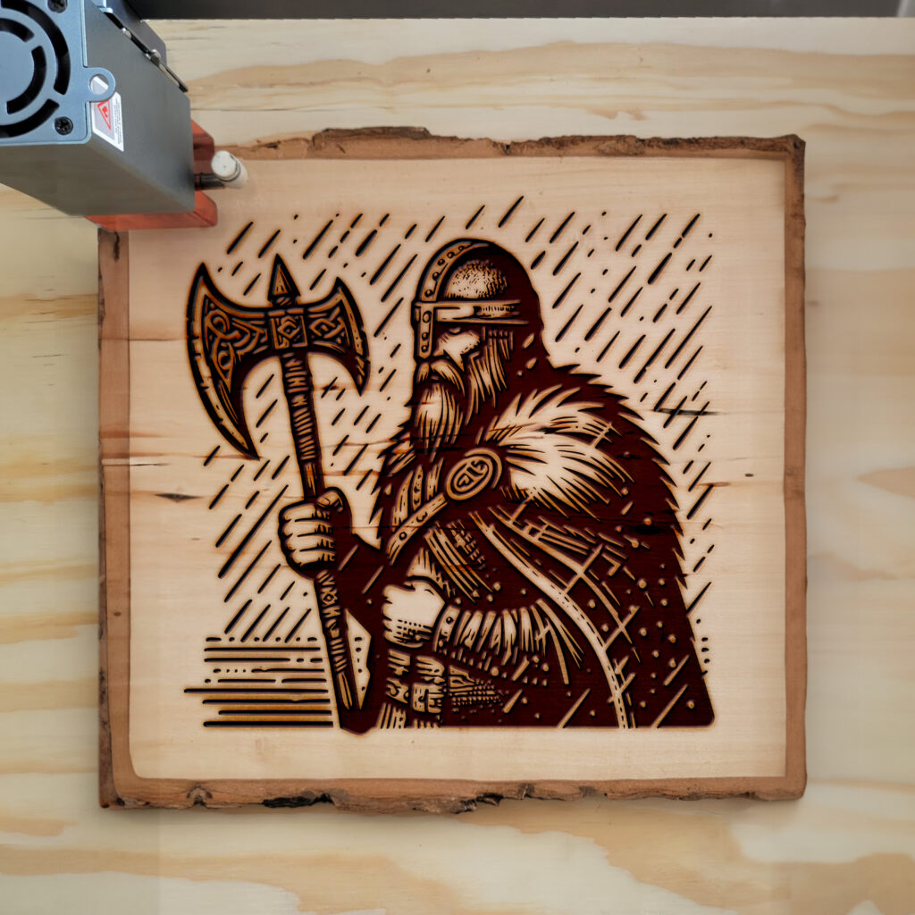 Axe-wielding Viking – Creative Meadow