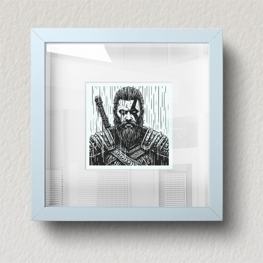 Rain-soaked Sword Warrior – Creative Meadow