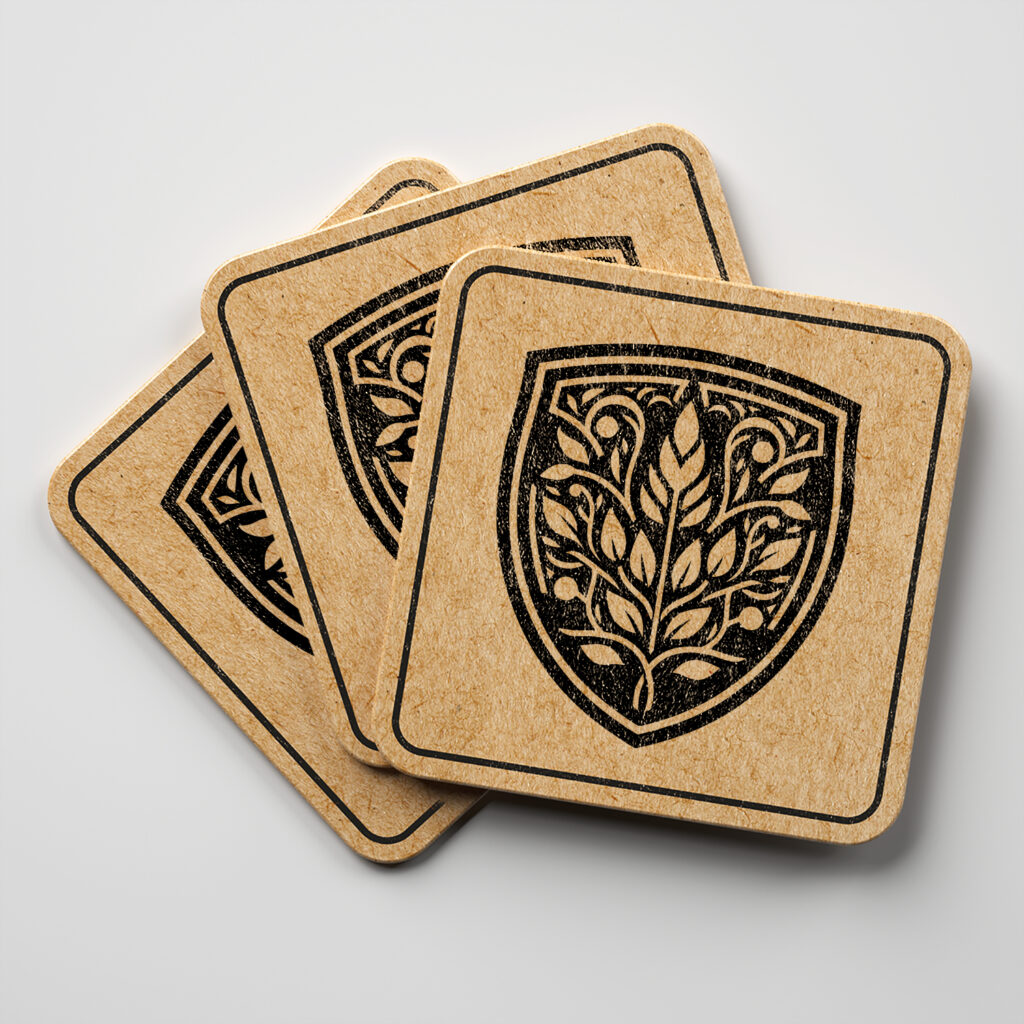 Leafy Guardian Emblem – Creative Meadow