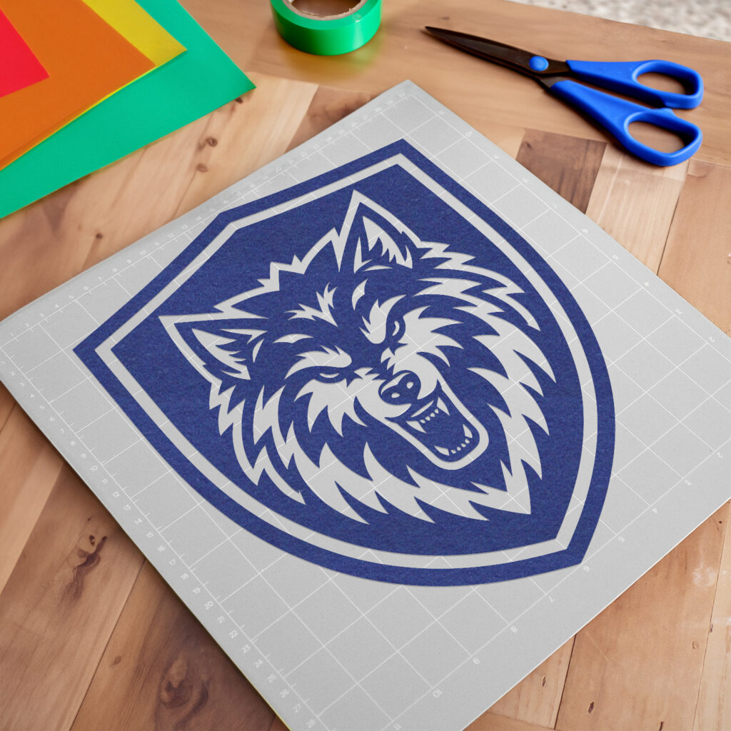 Defender Wolf Emblem – Creative Meadow