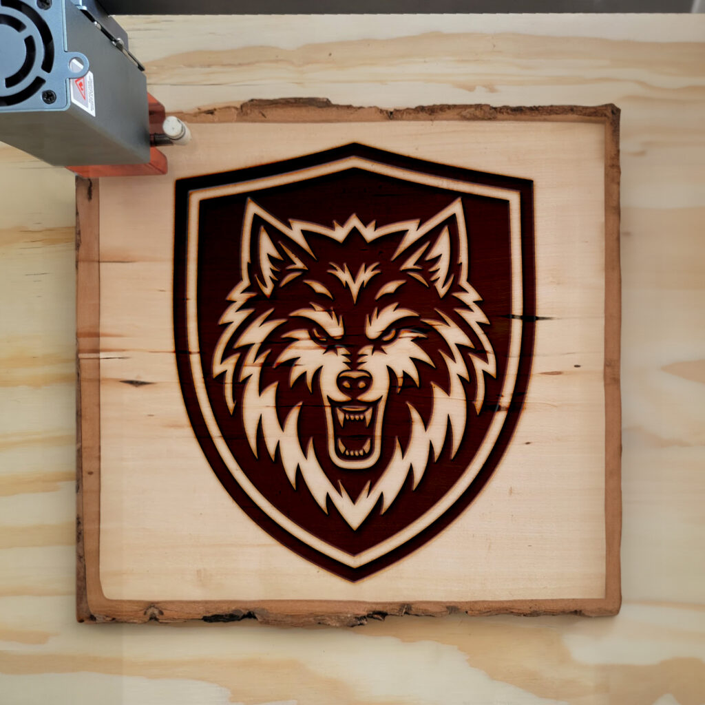 Defender Wolf Emblem – Creative Meadow