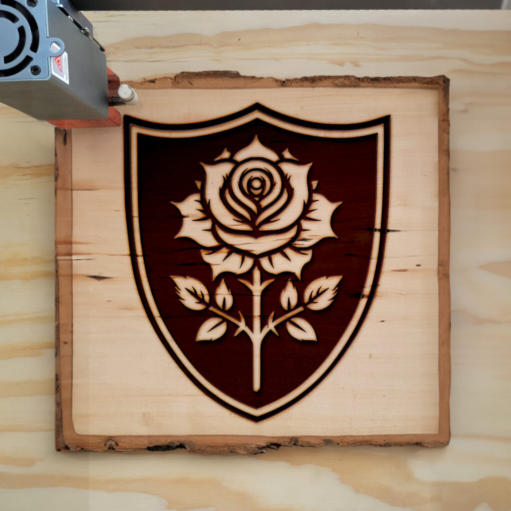 Rose Defender Shield – Creative Meadow
