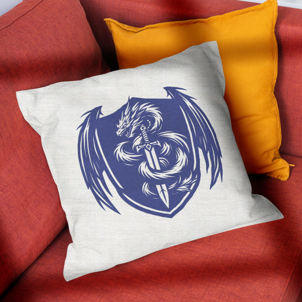Sword Dragon Shield – Creative Meadow
