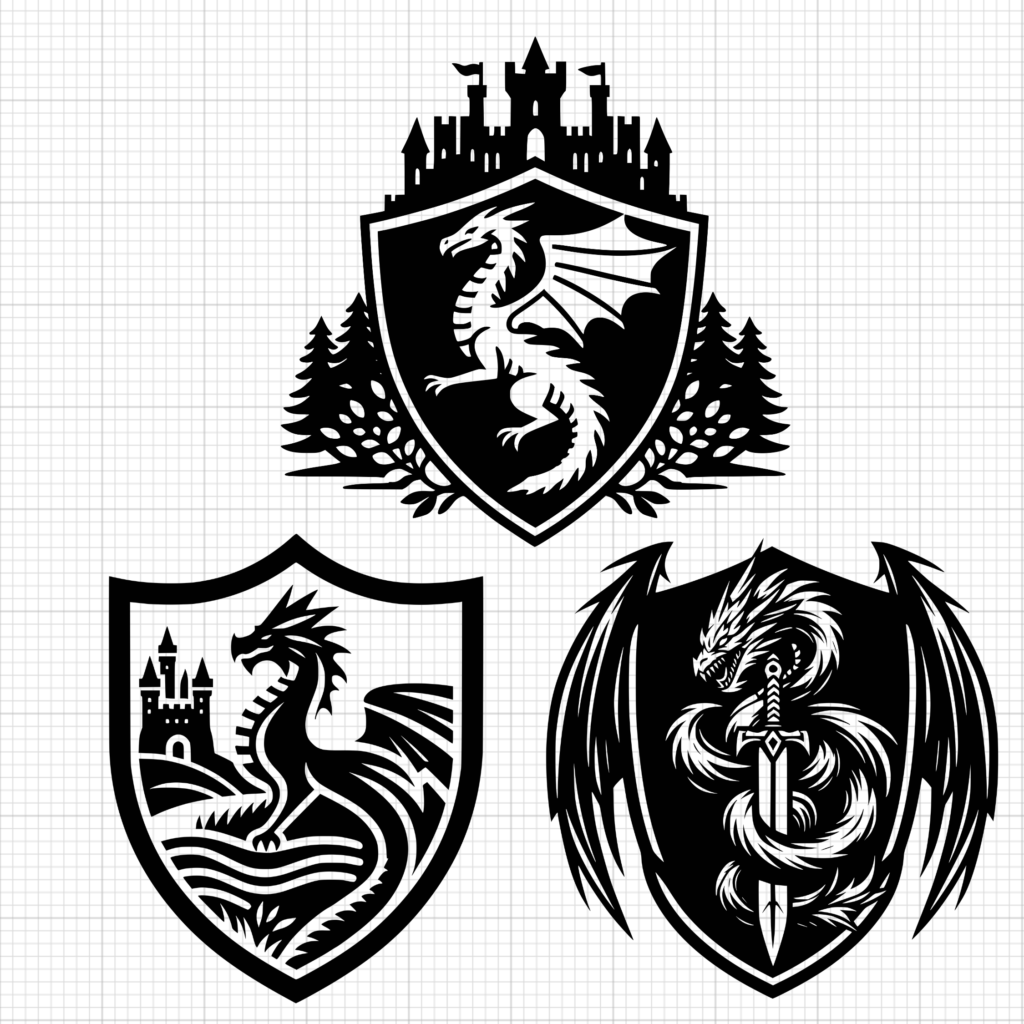 Shield Bundle – 27 Instant Download Svg Images – Creative Meadow