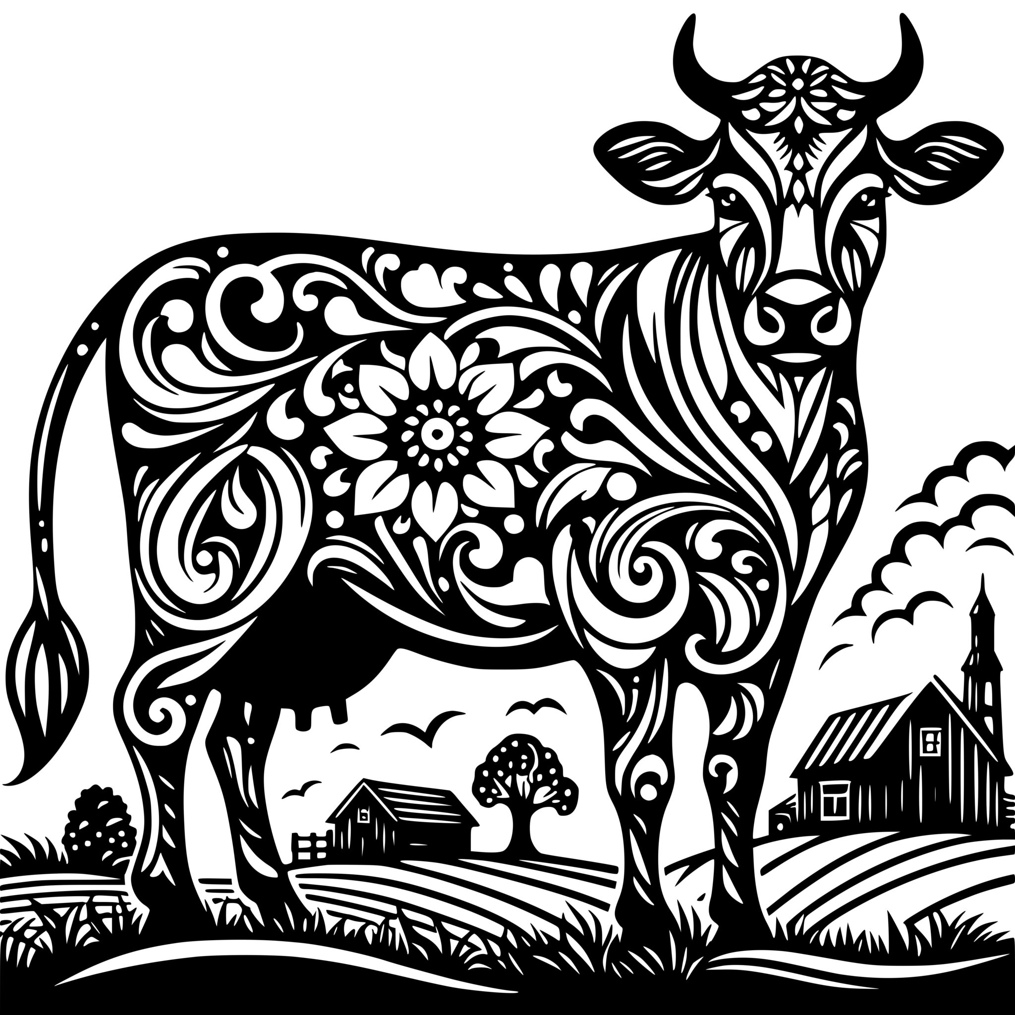 Meadow Dream Cow – Creative Meadow