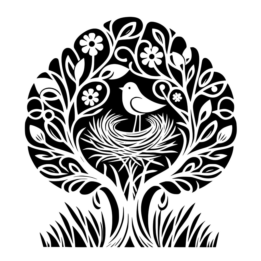 Circle of Life Tree Design: Perfect for Cricut, Silhouette, Laser Machines