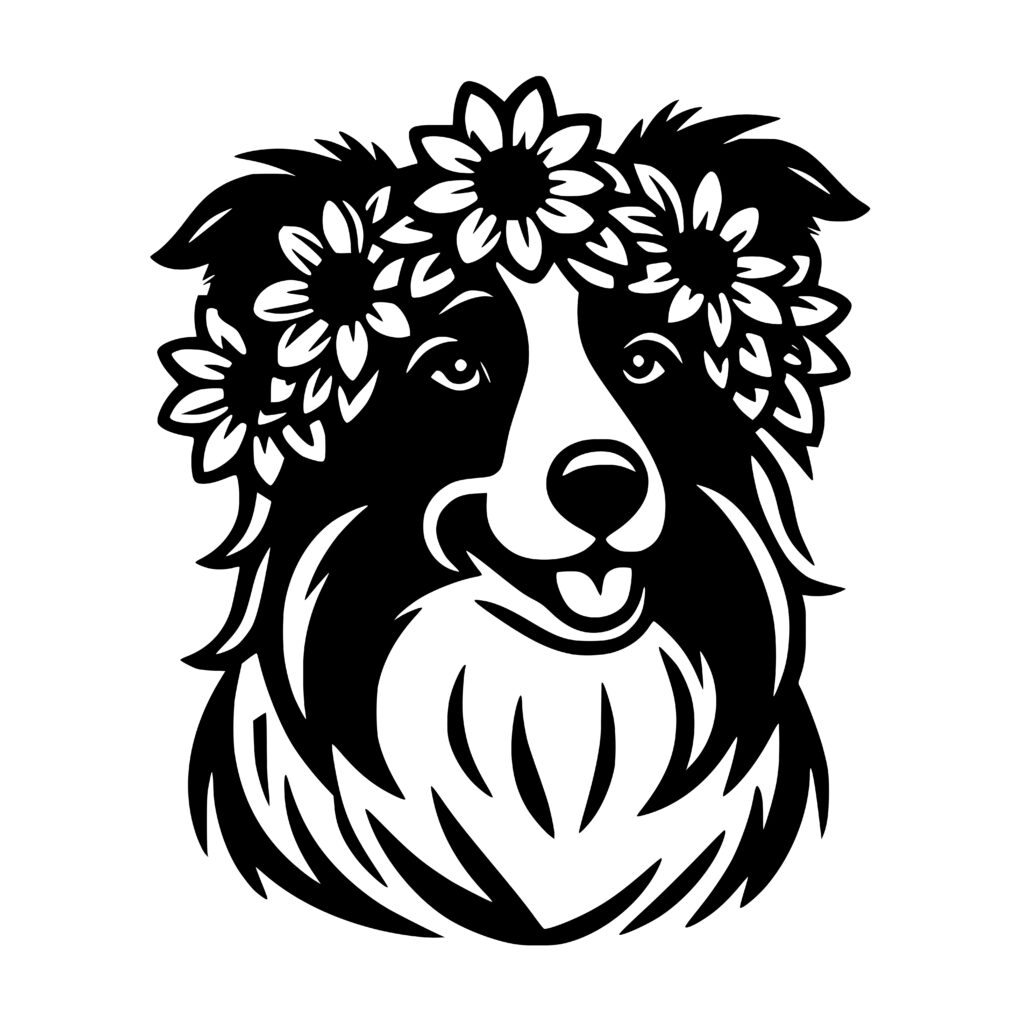 Sunflower Crowned Pup – Creative Meadow