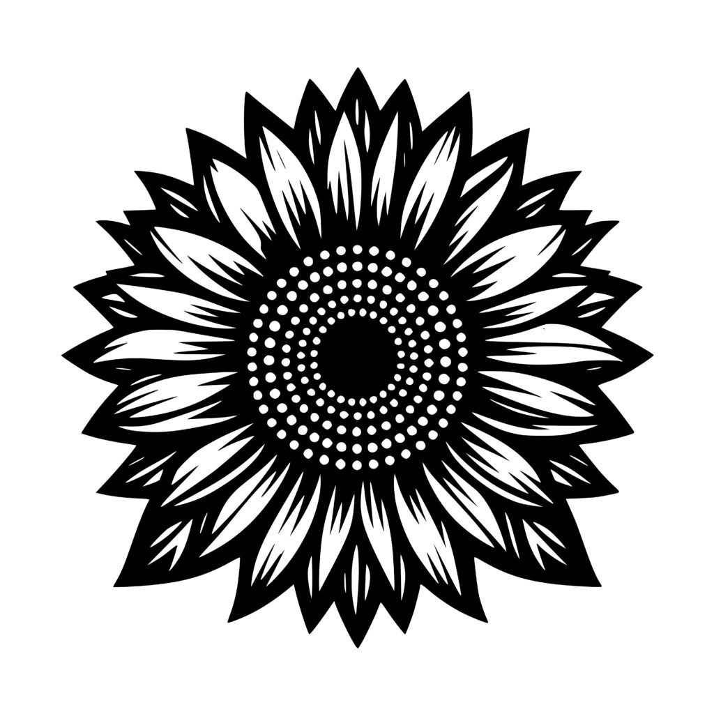 Majestic Sunflower Petals SVG Design for Cricut & Glowforge