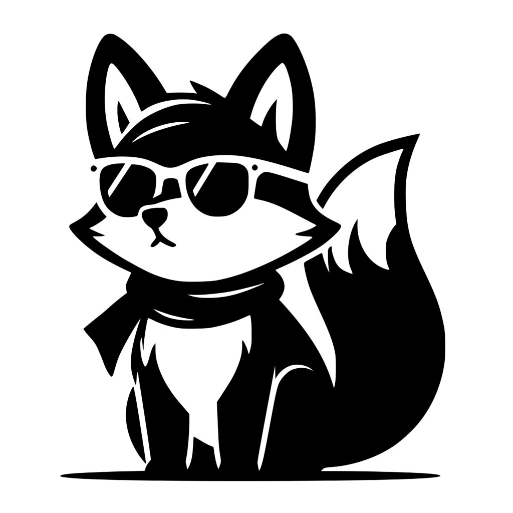 Foxy Sunglass Swagger SVG Design for Cricut & Laser Machines