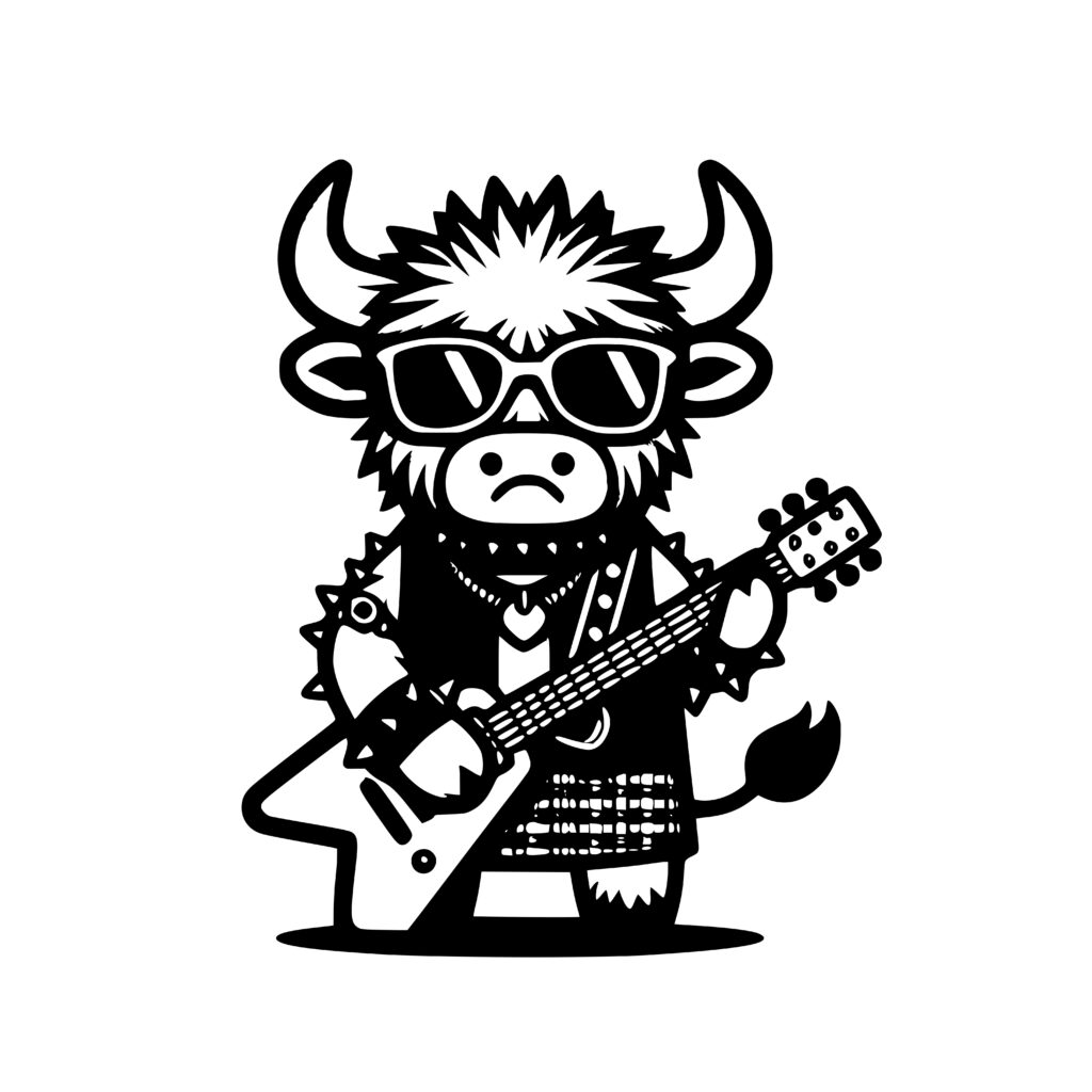 Highland Cow Rocker – Creative Meadow