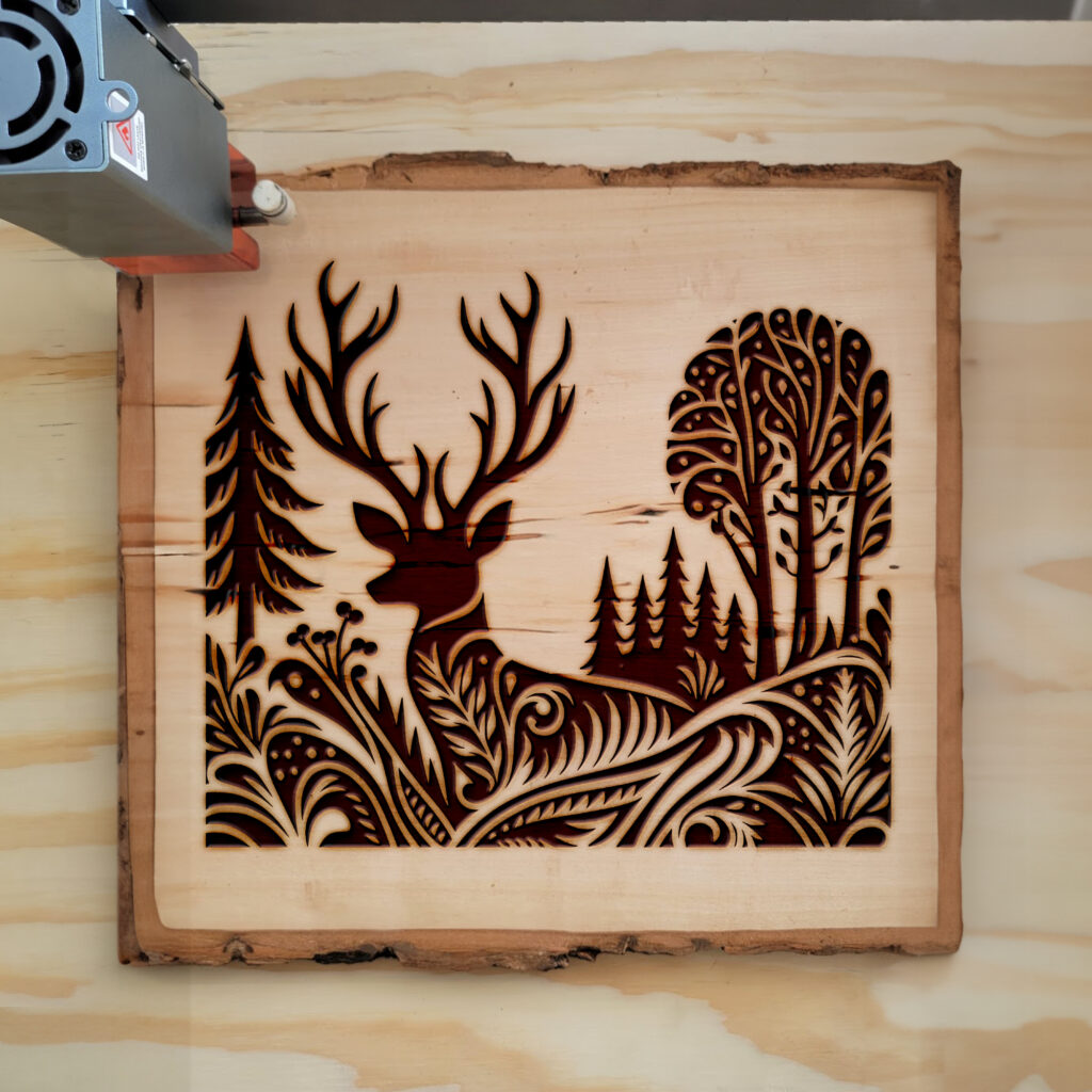 Mystical Woodland Buck – Creative Meadow