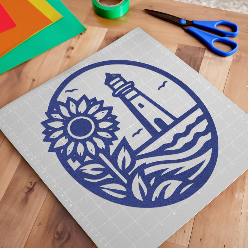 Sunflower Seaside Lighthouse – Creative Meadow