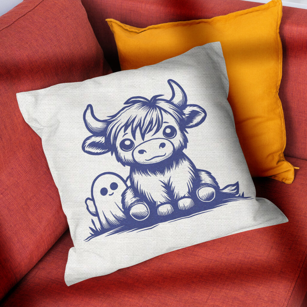 Cow and Ghost Buddy – Creative Meadow
