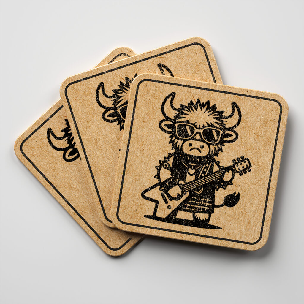 Highland Cow Rocker SVG | Instant Download for Cricut & Silhouette