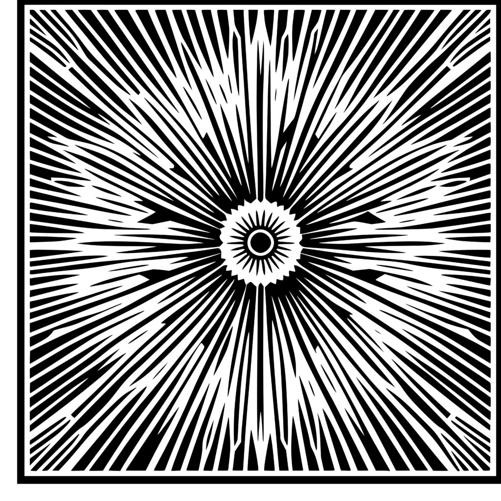 Starlight Halo Burst SVG Graphic for Cricut & Laser Projects