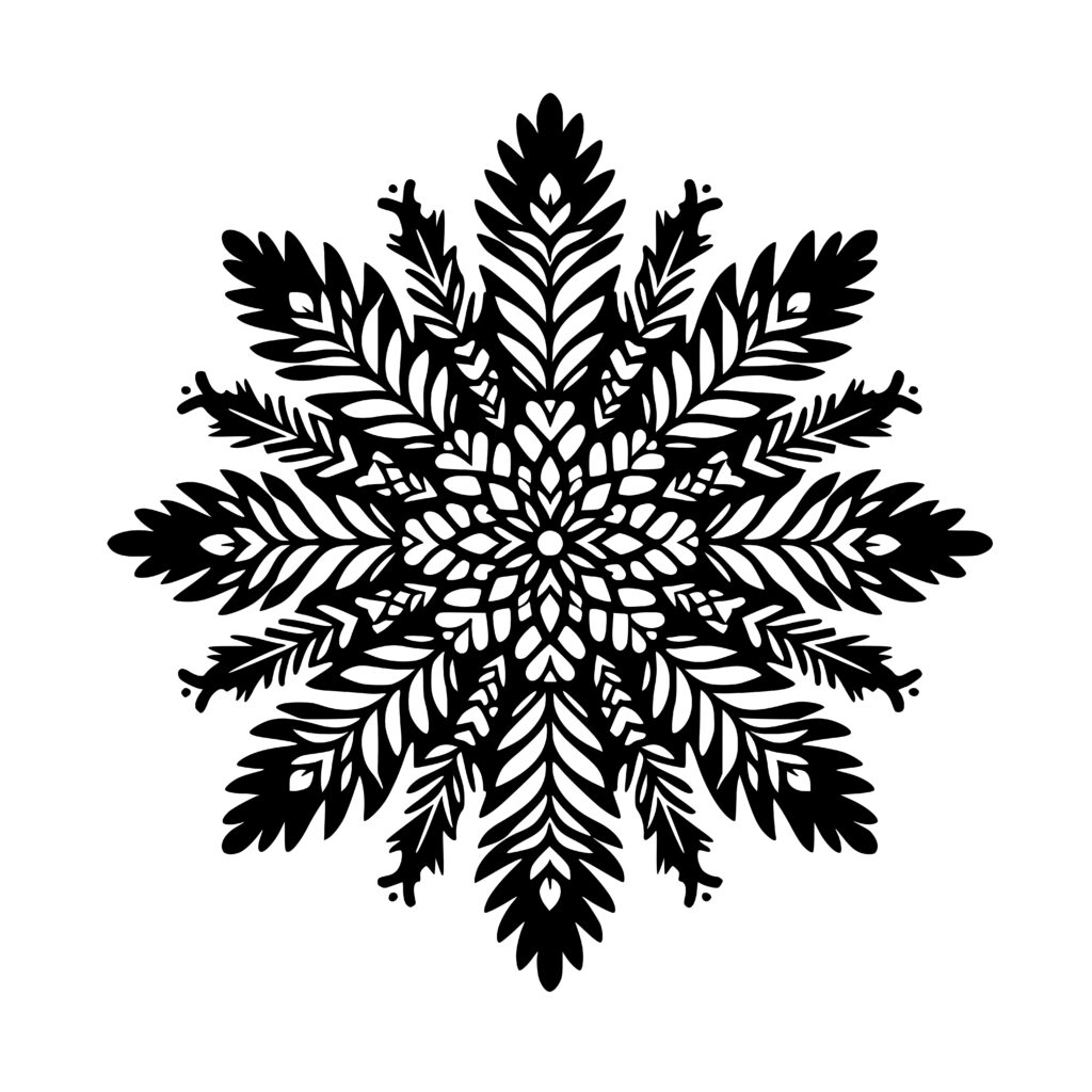 Frozen Petal Snowflake – Creative Meadow