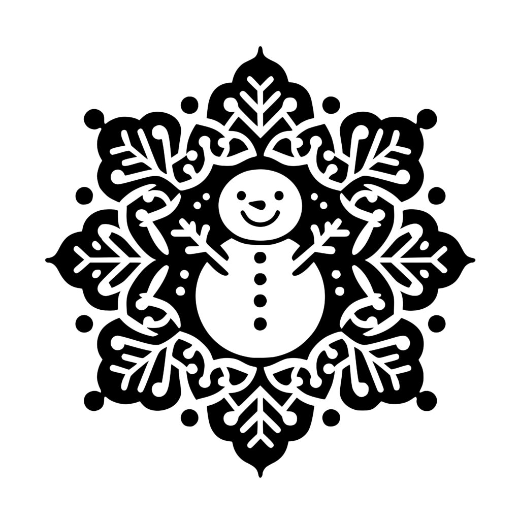 Snowman Snowflake Dance – Creative Meadow