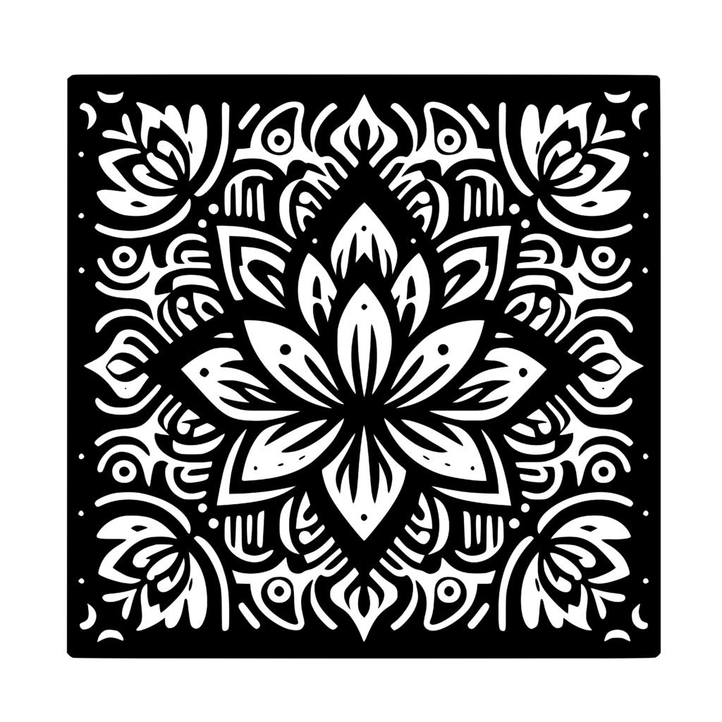 Whispering Petals Mandala – Creative Meadow