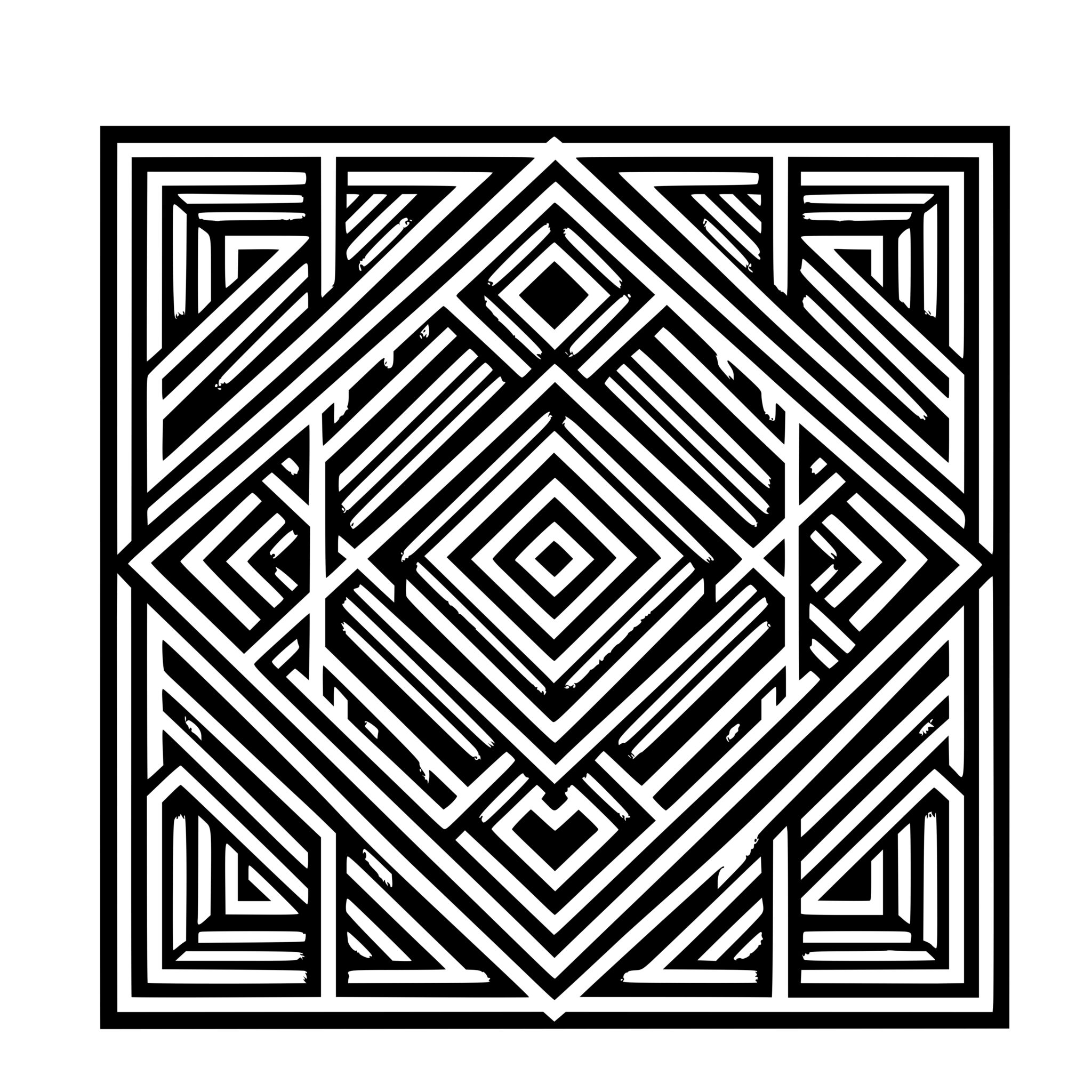 Diamond Lattice Mandala – Creative Meadow