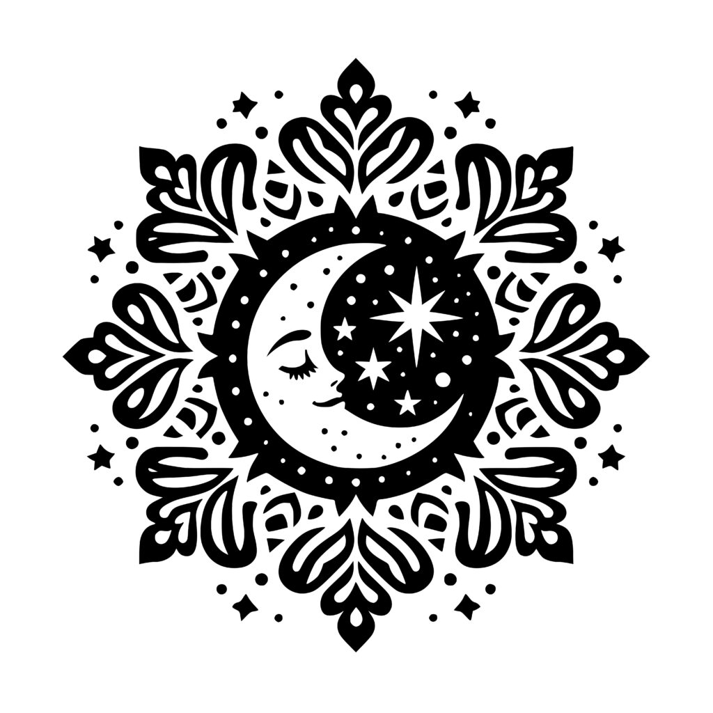 Lunar Love Snowflake – Creative Meadow