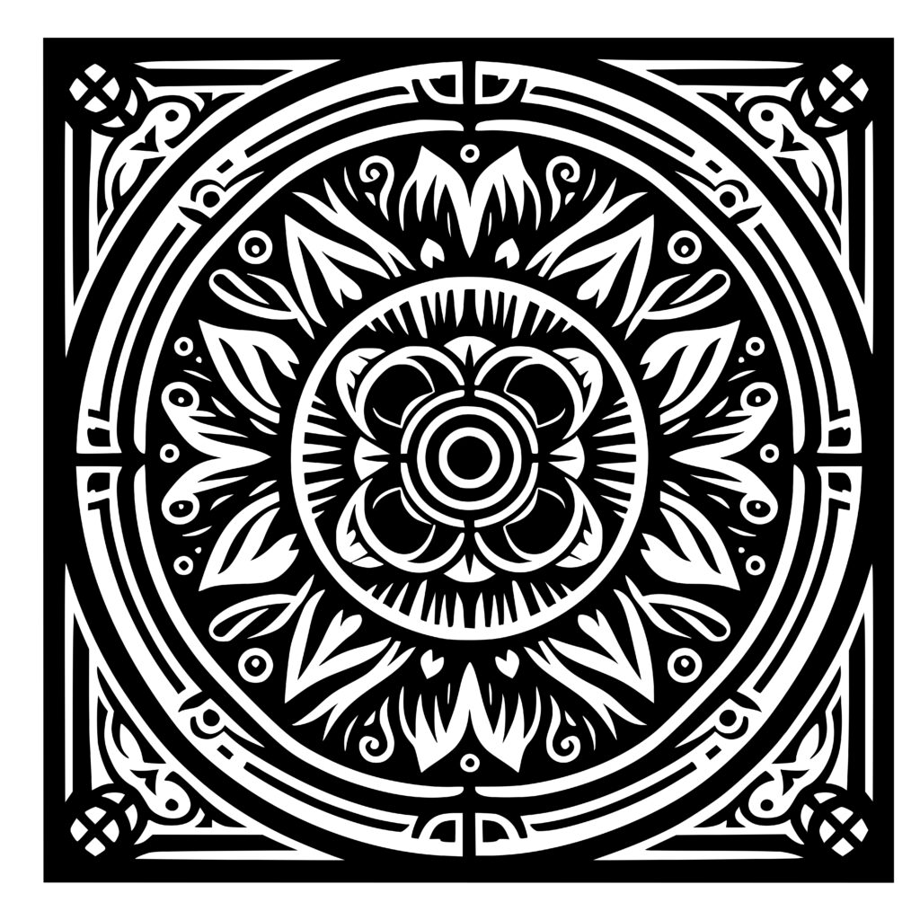 Blossoming Paradise Square – Creative Meadow