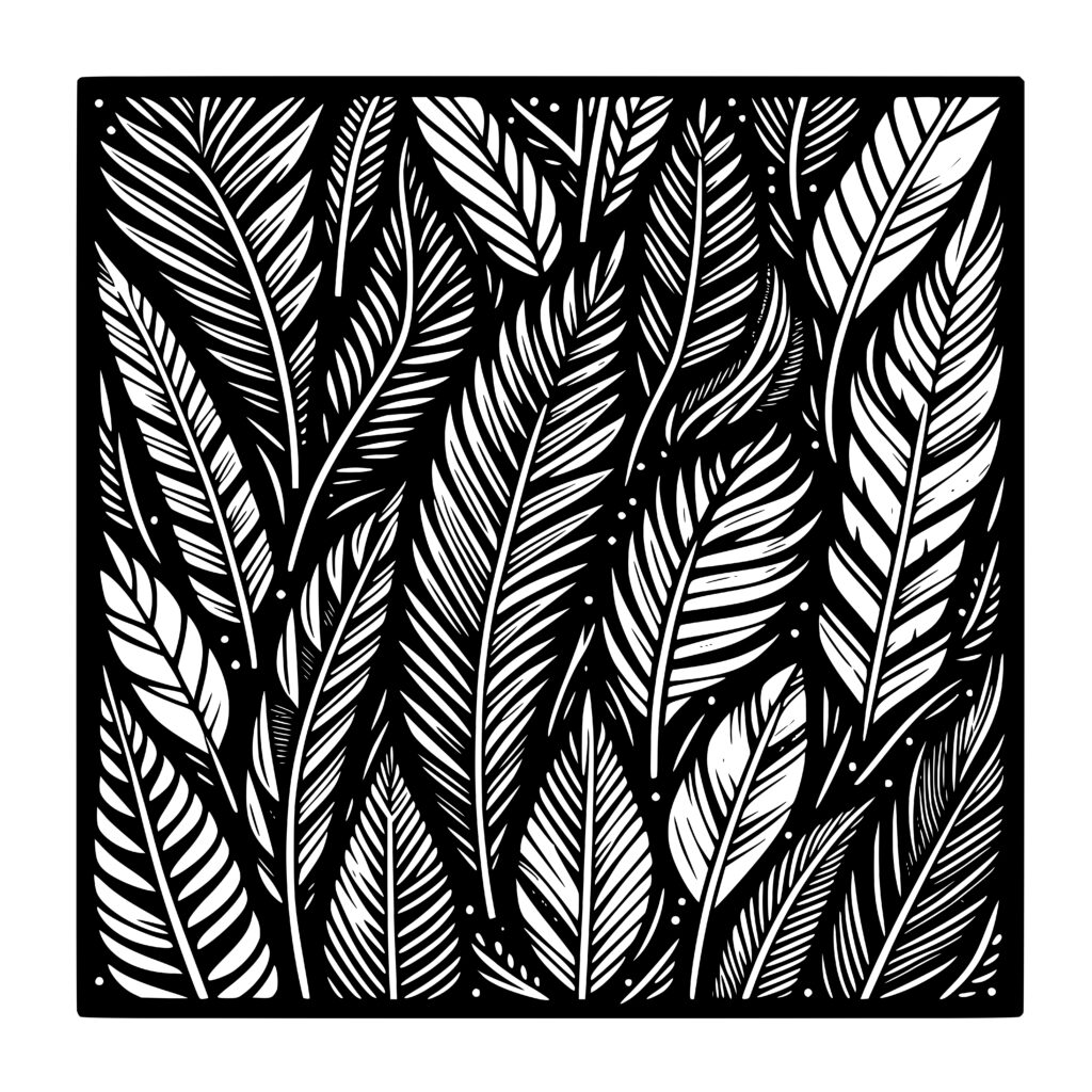 Feather Maze Foliage – Creative Meadow