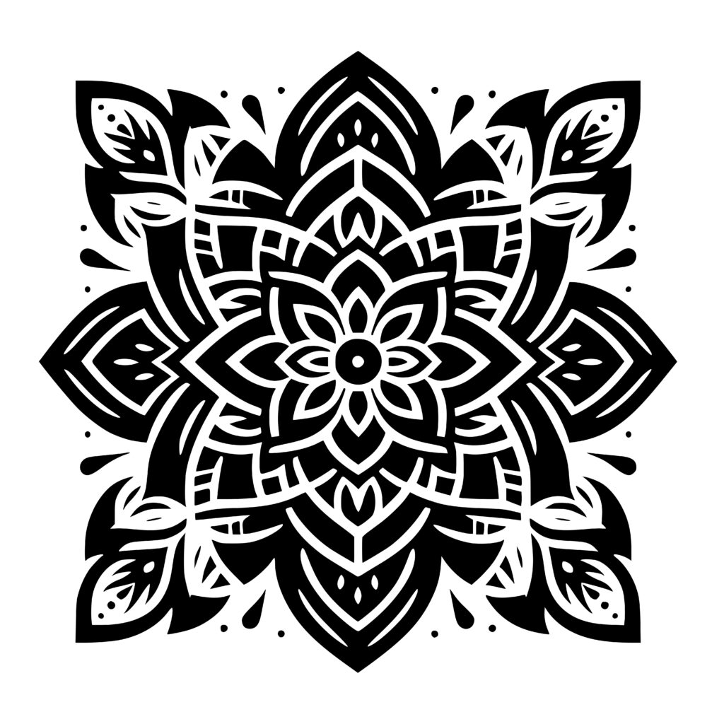 Blossoming Pattern Mandala – Creative Meadow