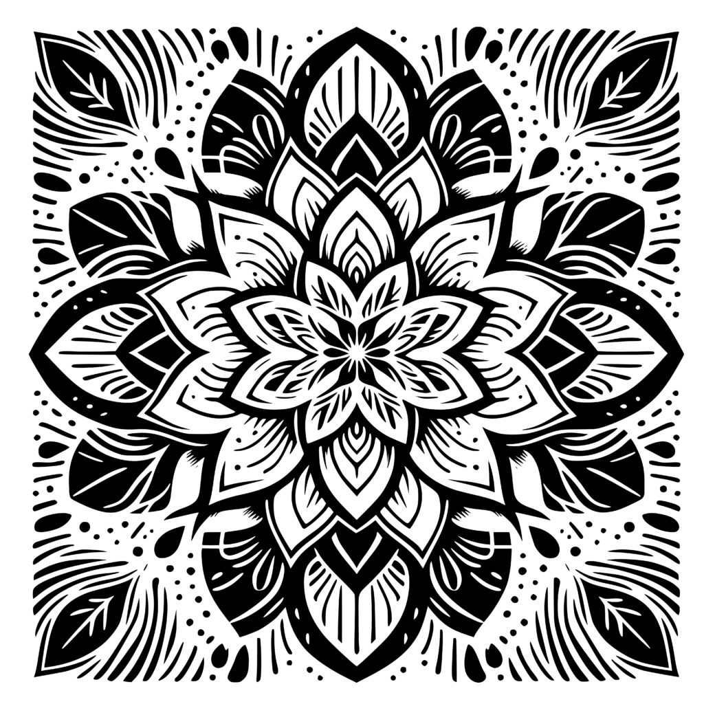 Floral Rings Mandala – Creative Meadow