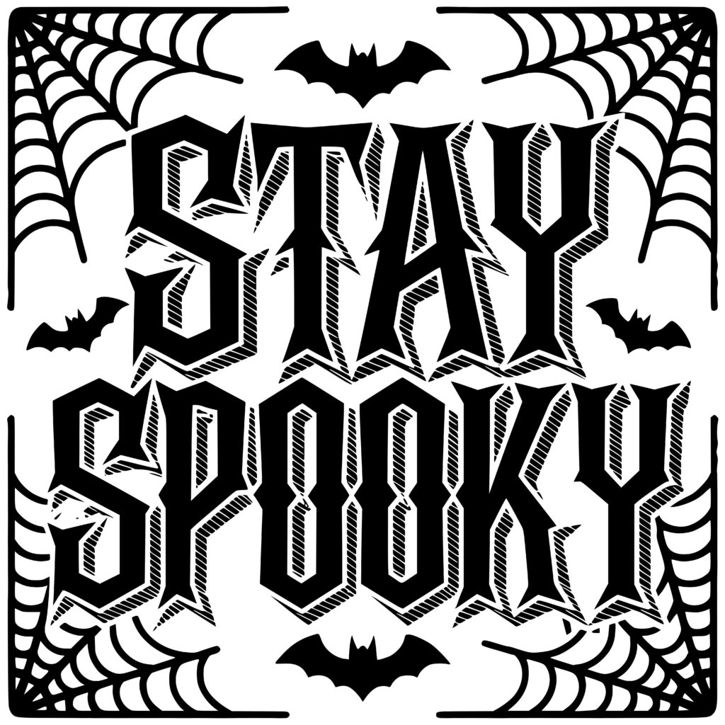 Bats Web Spooky Party Design | Cricut, Silhouette, Laser Files
